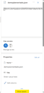 Get Planner data with Power Automate